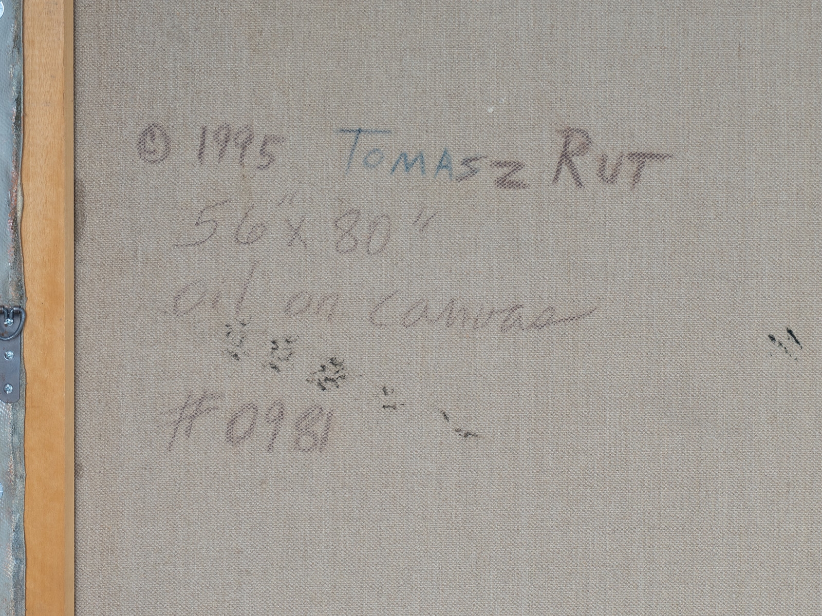 Tomasz Rut | Untitled (1995) | MutualArt