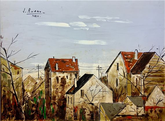 Jorge Ruano | “Techos de París” (1994) | MutualArt