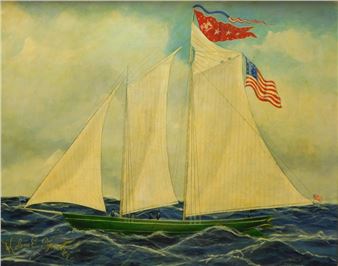 Kolene E. Spicher | Portrait of Absalom Boston | MutualArt