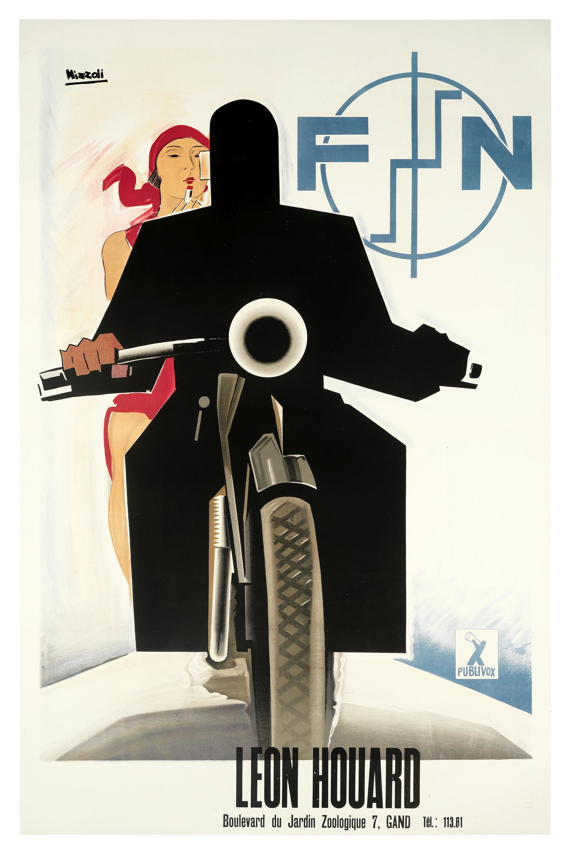 Marcello Nizzoli | FN Fabrique Nationale. Leon Houard (1925) | MutualArt