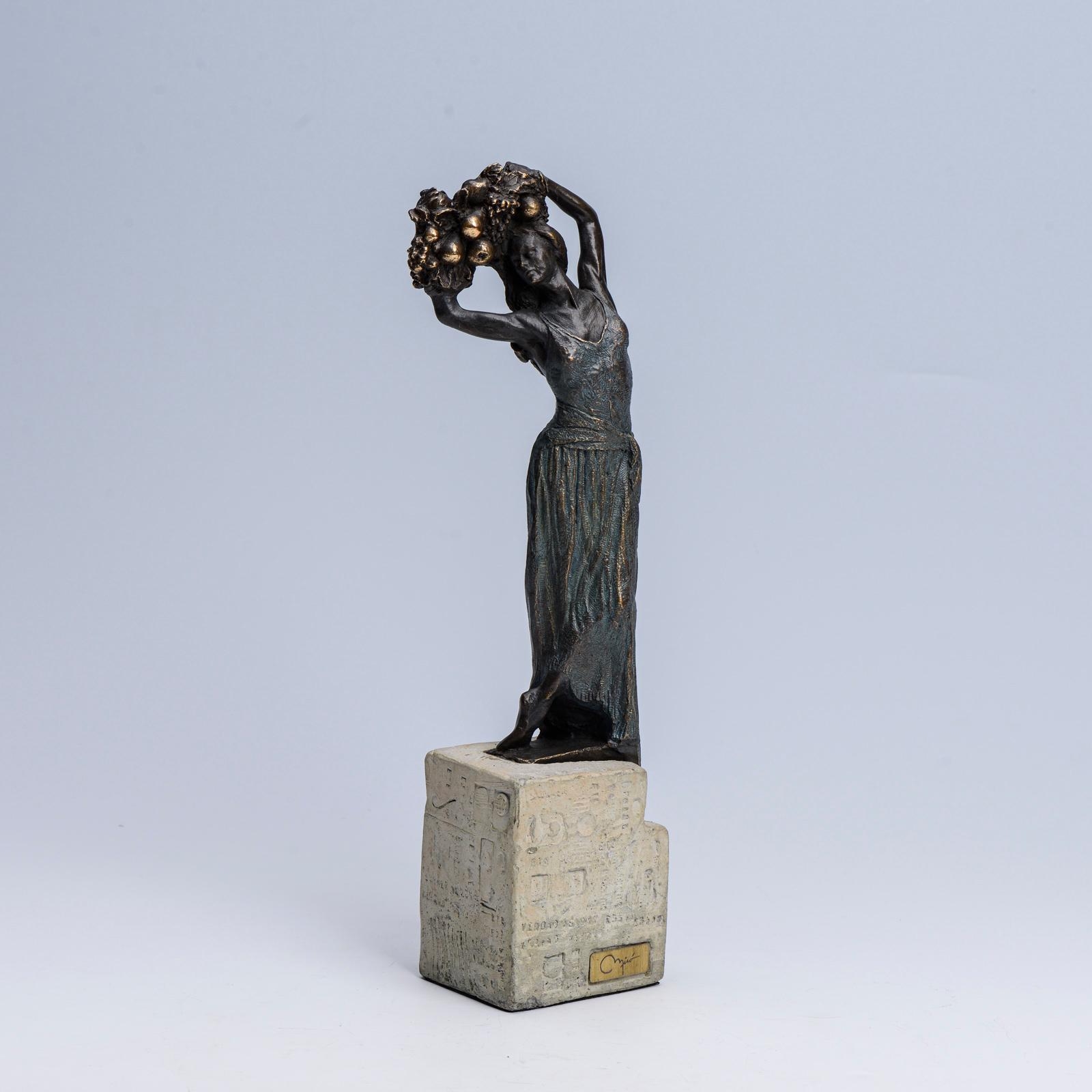 Josep Bofill | Female figure with fruits (1992) | MutualArt