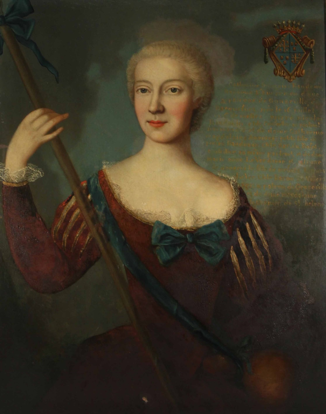 French School, 19th Century | Portrait of Catherine Francoise Baudoin ...