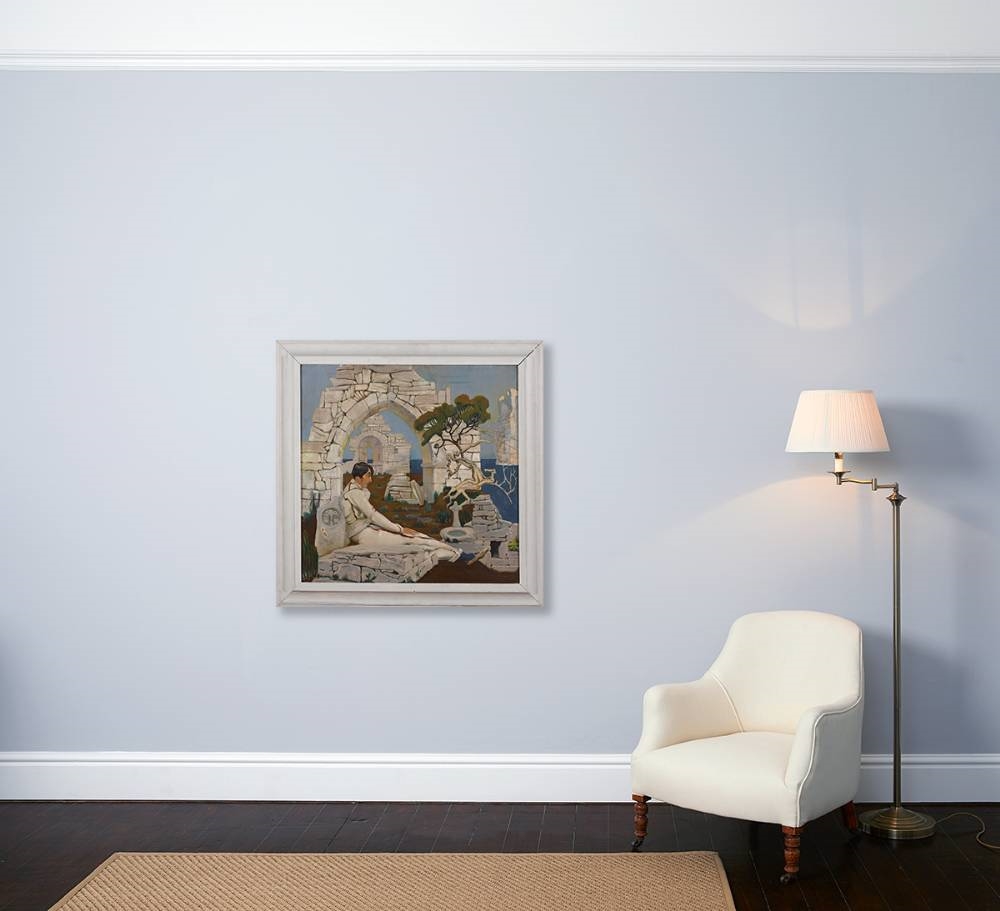 Sean Keating | THINKING OUT GOBNET [PORTRAIT OF HARRY CLARKE] 1917 (1917) | MutualArt