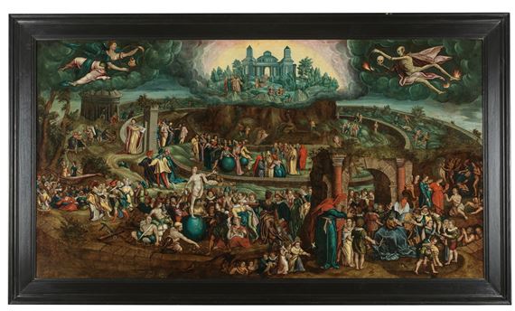 Hendrick Goltzius | The Table of Cebes | MutualArt