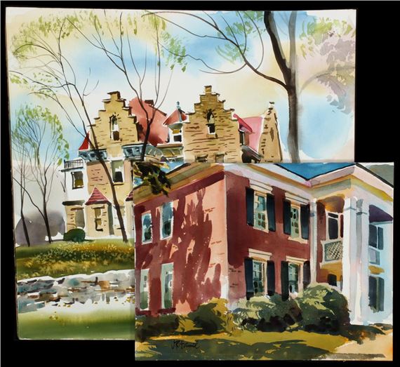 James R. Hamil | Depict stately homes of the type easily found in ...