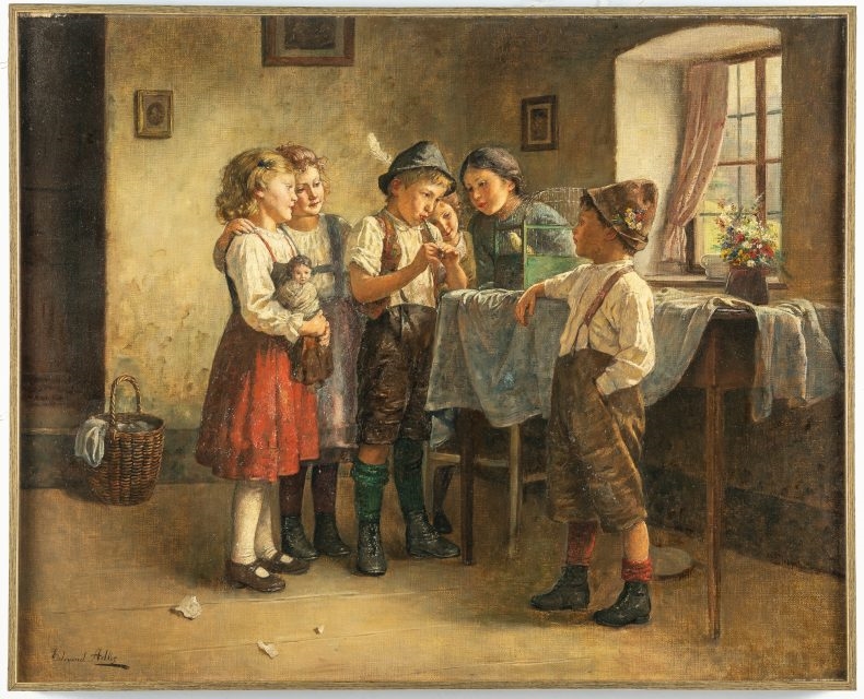 Edmund Adler | Singing lesson | MutualArt