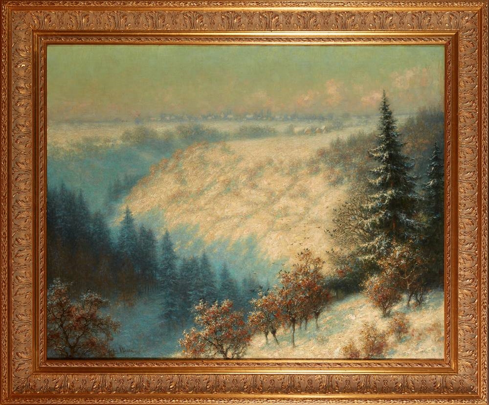 Arthur Wasse | WINTER LANDSCAPE | MutualArt