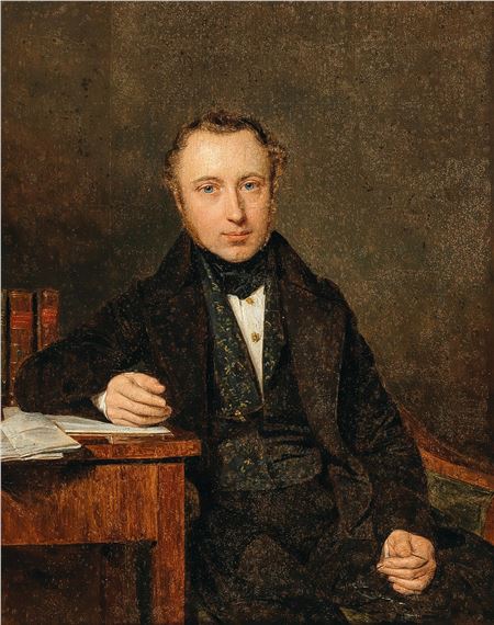 Ferdinand Georg Waldmüller | Portrait of the Court Official Josef von ...