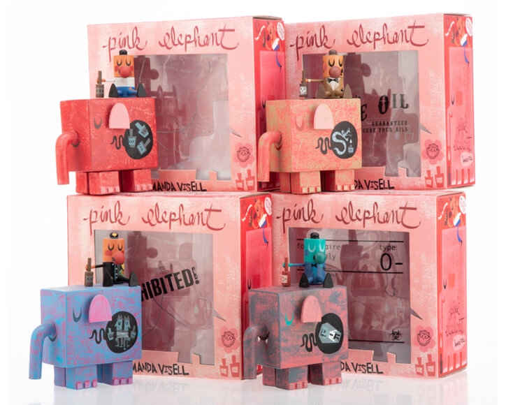 Amanda Visell | Pink Elephant (2007) | MutualArt