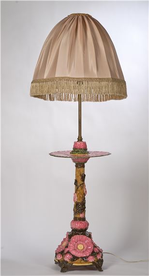 Júlia Zsolnay | A Rare Lotus Floor Lamp | MutualArt