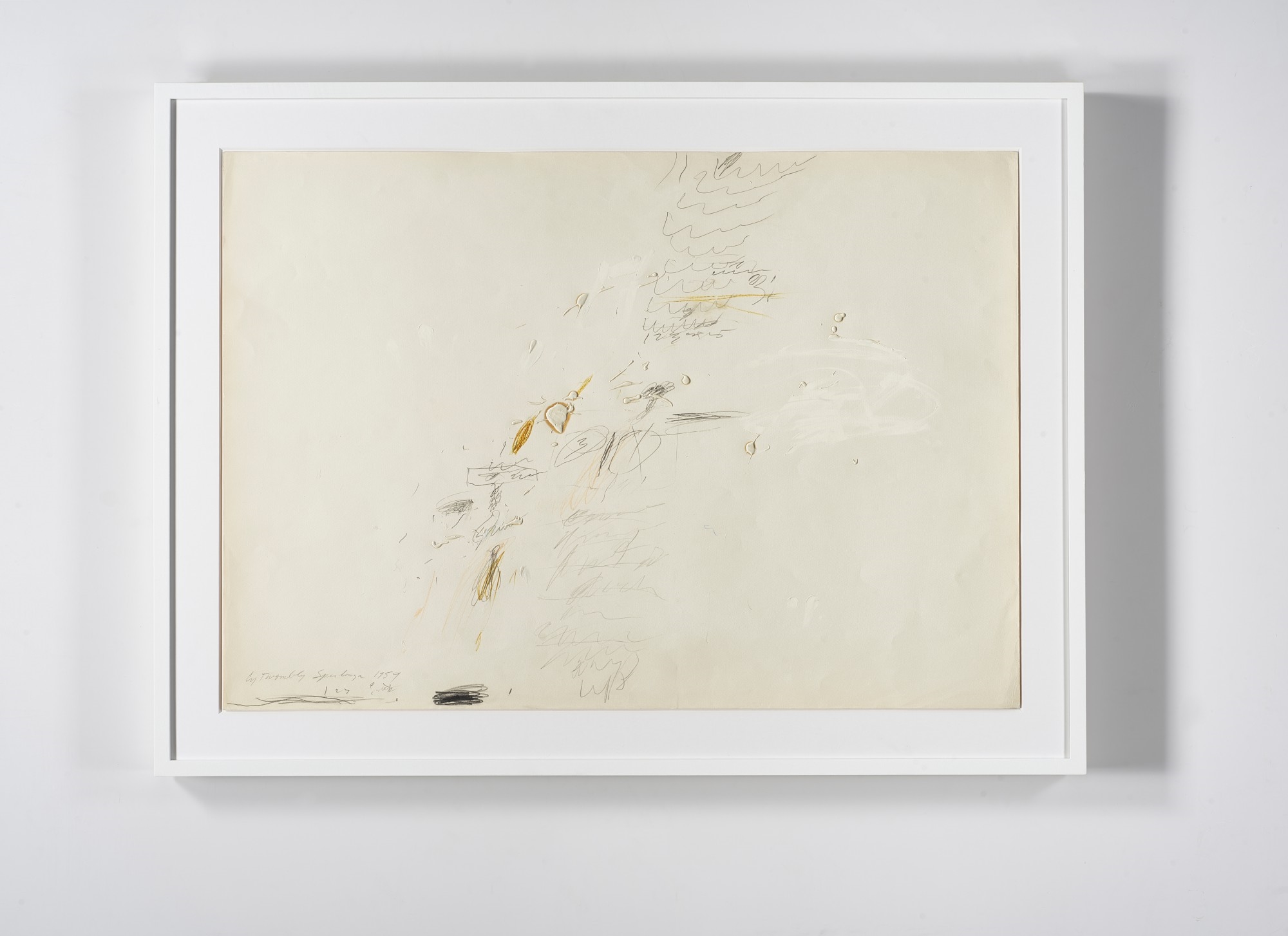 Cy Twombly | Sperlonga Drawing | MutualArt