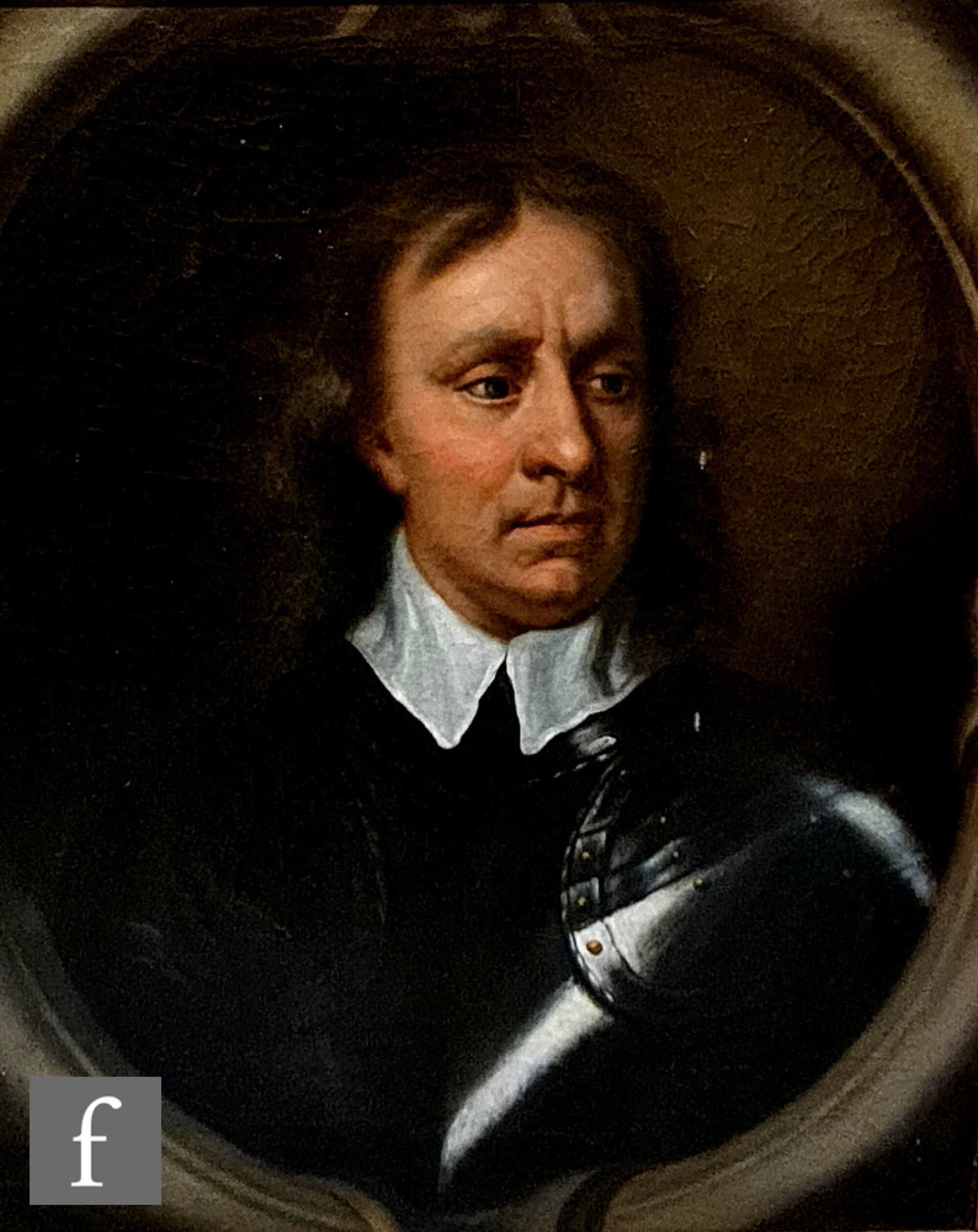 Sir Peter Lely | Portrait of Oliver Cromwell, Lord Protector (19th ...