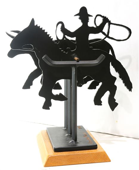 Charles Ringer | Roper and Cow (1992) | MutualArt