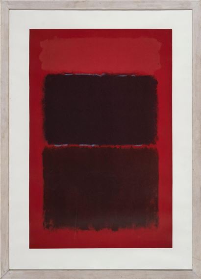 Mark Rothko | Light Red Over Black (1957) | MutualArt
