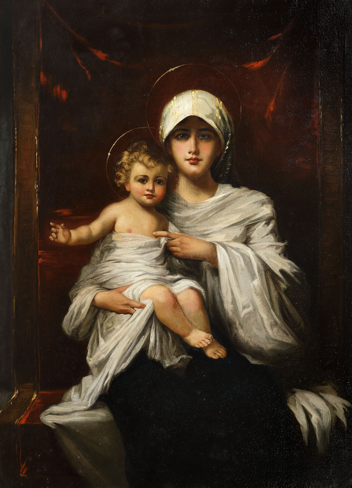 Nathaniel Sichel | Madonna And The Baby | MutualArt