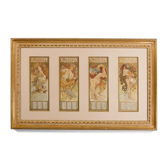 Alphonse Mucha | The Seasons (1897) | MutualArt