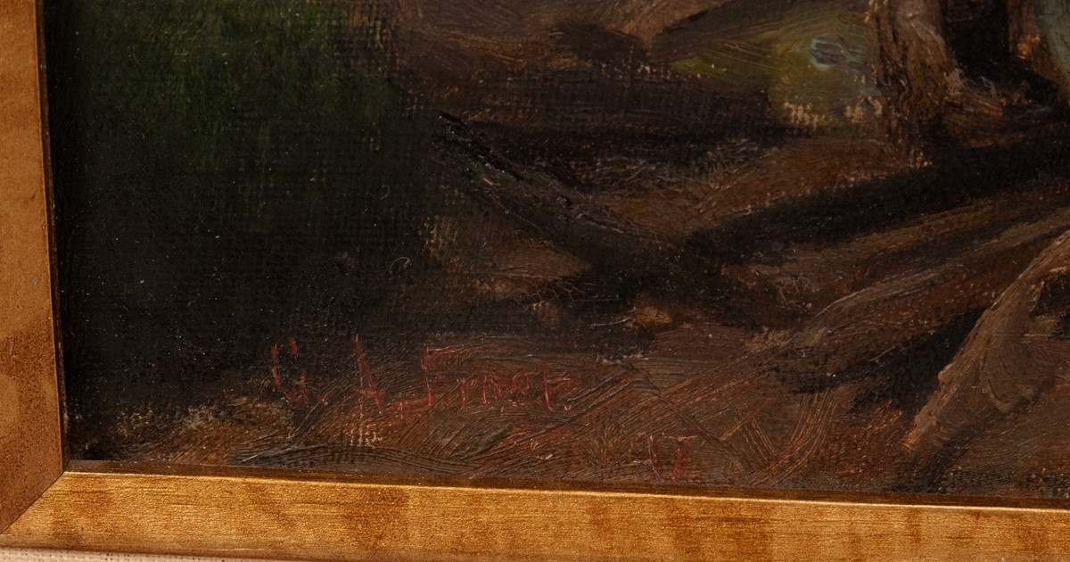 George Albert Frost | WOODLAND SCENE | MutualArt