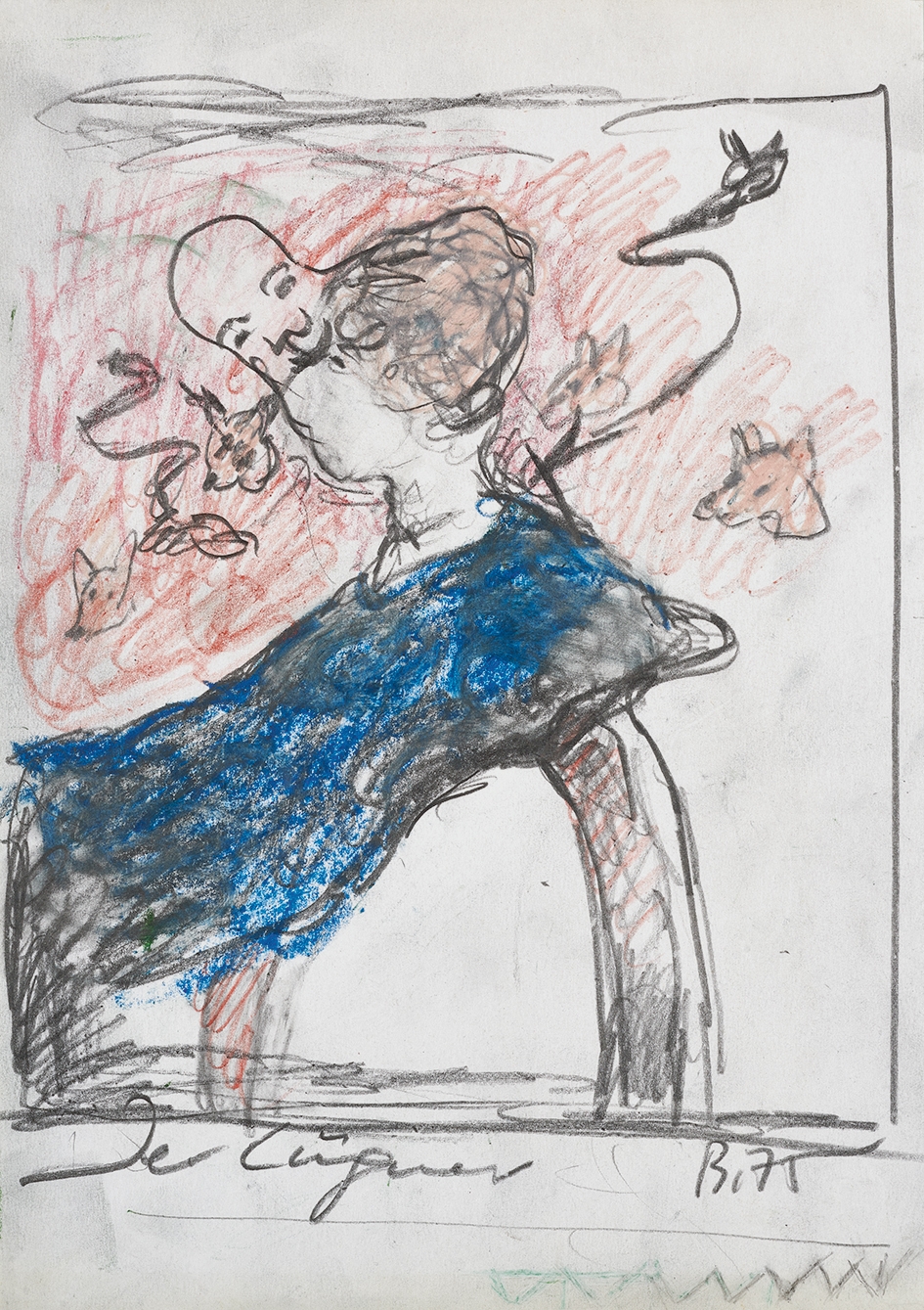 Günter Brus | Der Lügner (1975) | MutualArt