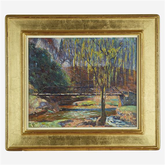 Clarence Raymond Johnson | The Iron Bridge | MutualArt