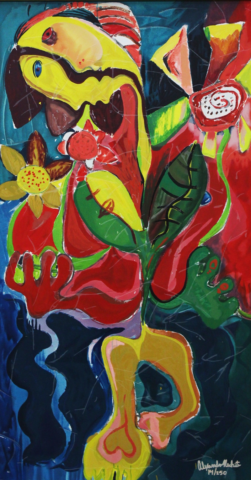 Alexandra Nechita | SUNFLOWER FIELDS (1996) | MutualArt