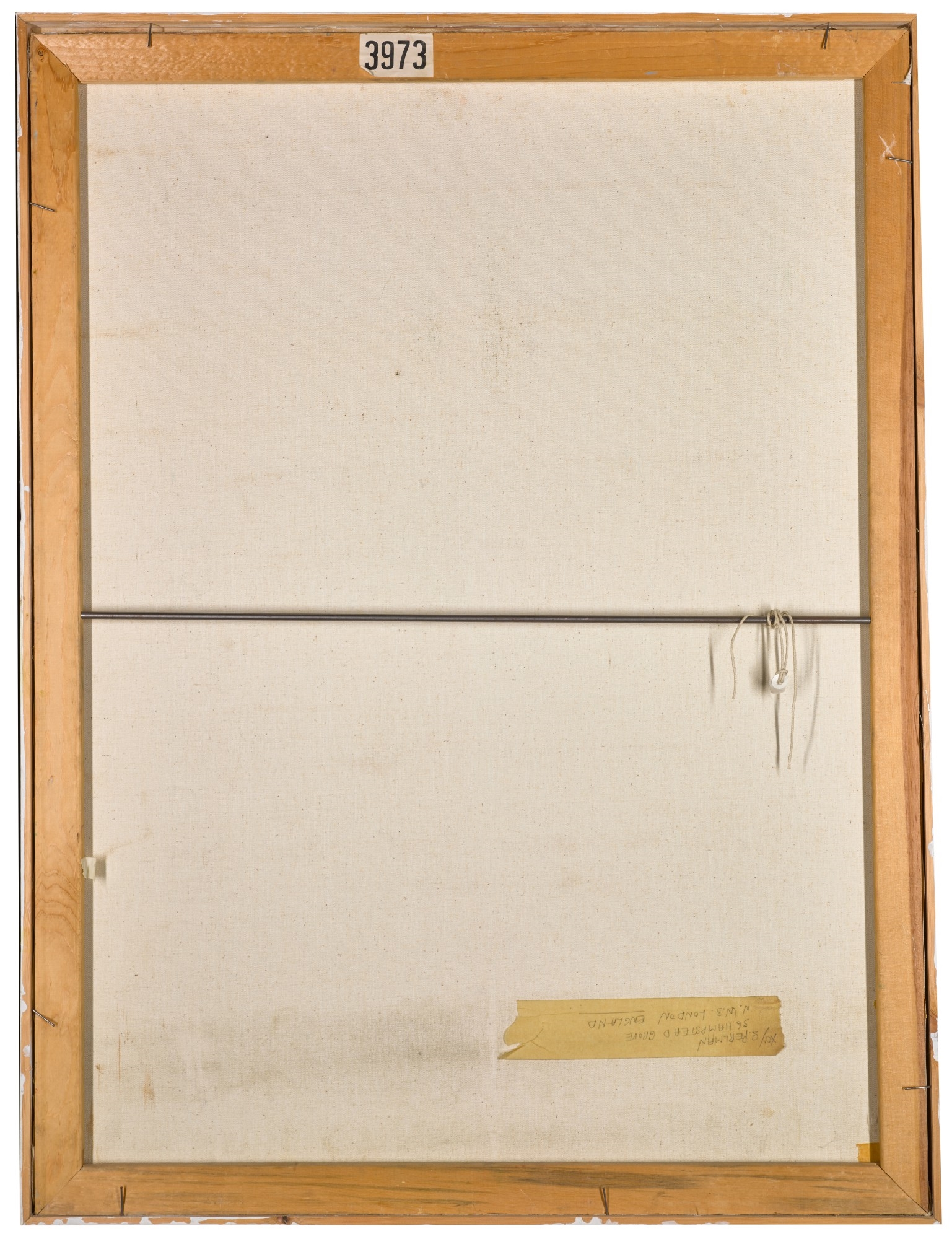 Suzanne Perlman | Nude with Surinamese Drapery (1972) | MutualArt