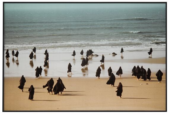 Shirin Neshat | Rapture Series (Women on Beach Scattered) (1999 ...