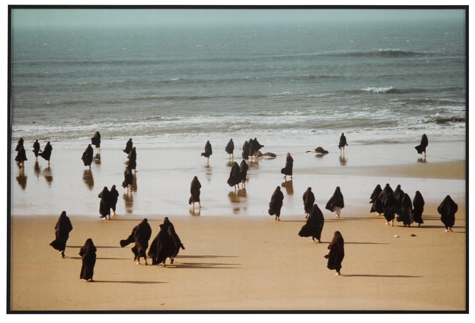 Shirin Neshat | Rapture Series (Women on Beach Scattered) (1999 ...