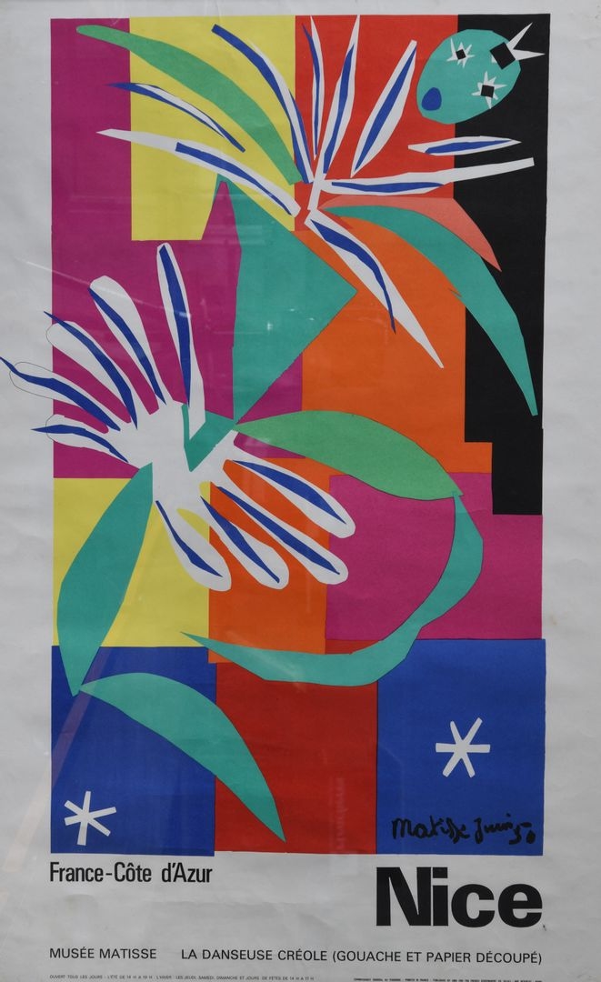 Henri Matisse | La danseuse Créole, Musée Matisse de Nice (1965 ...