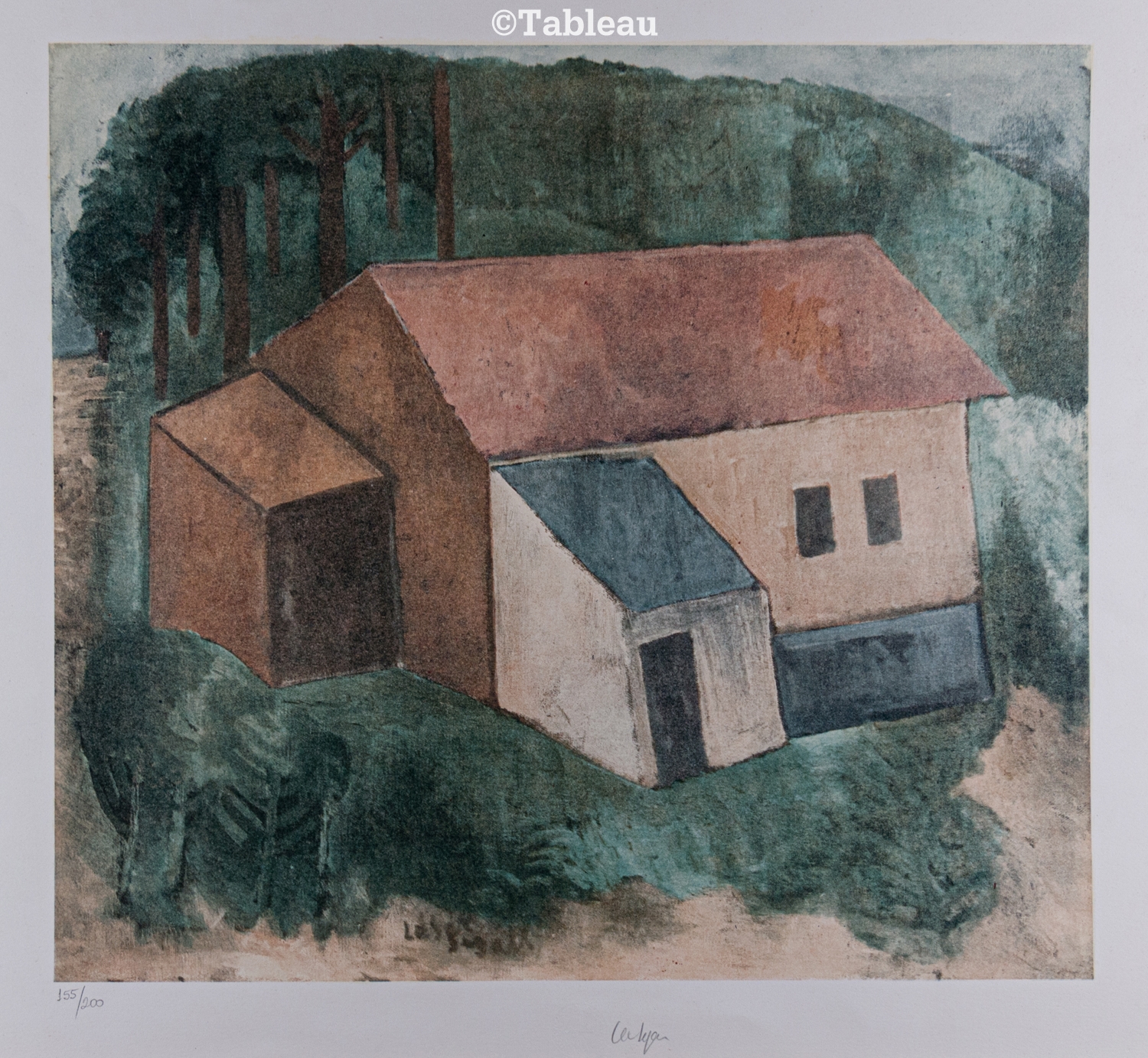 Lasar Segall | Casa na floresta | MutualArt