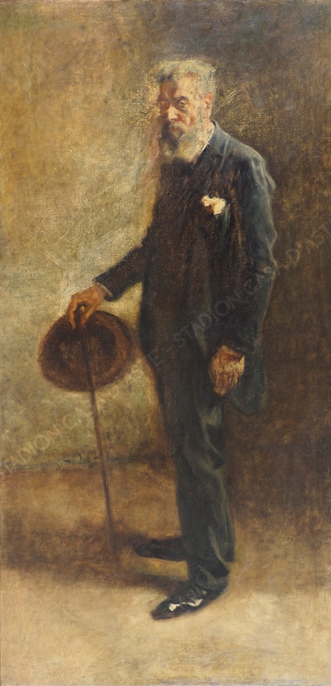 Umberto Veruda | Ritratto del padre del pittore (1902) | MutualArt
