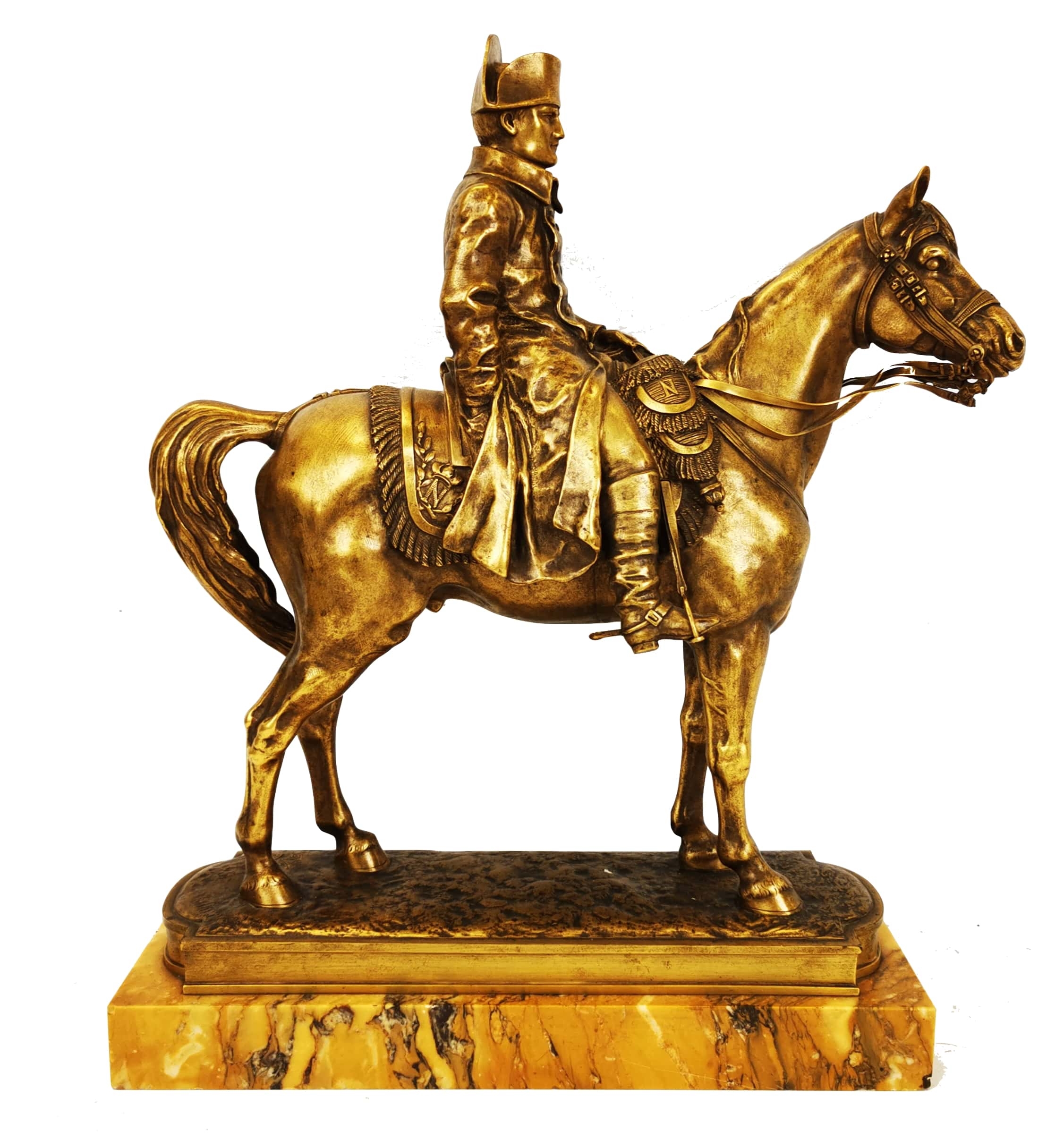 Alexandre Vibert | Napoleon I on horseback | MutualArt