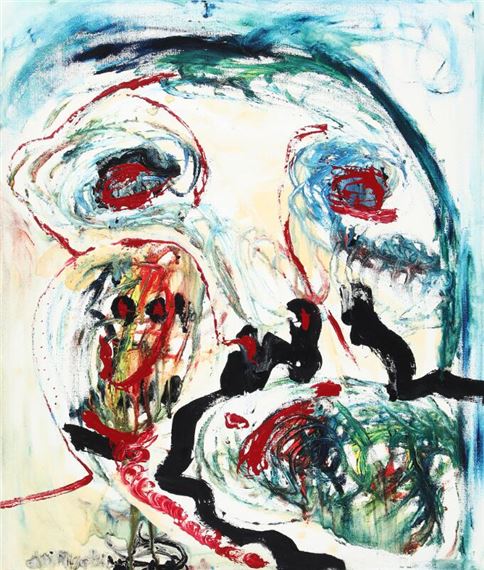 J. V. Martin | Masker i opgør (1977) | MutualArt