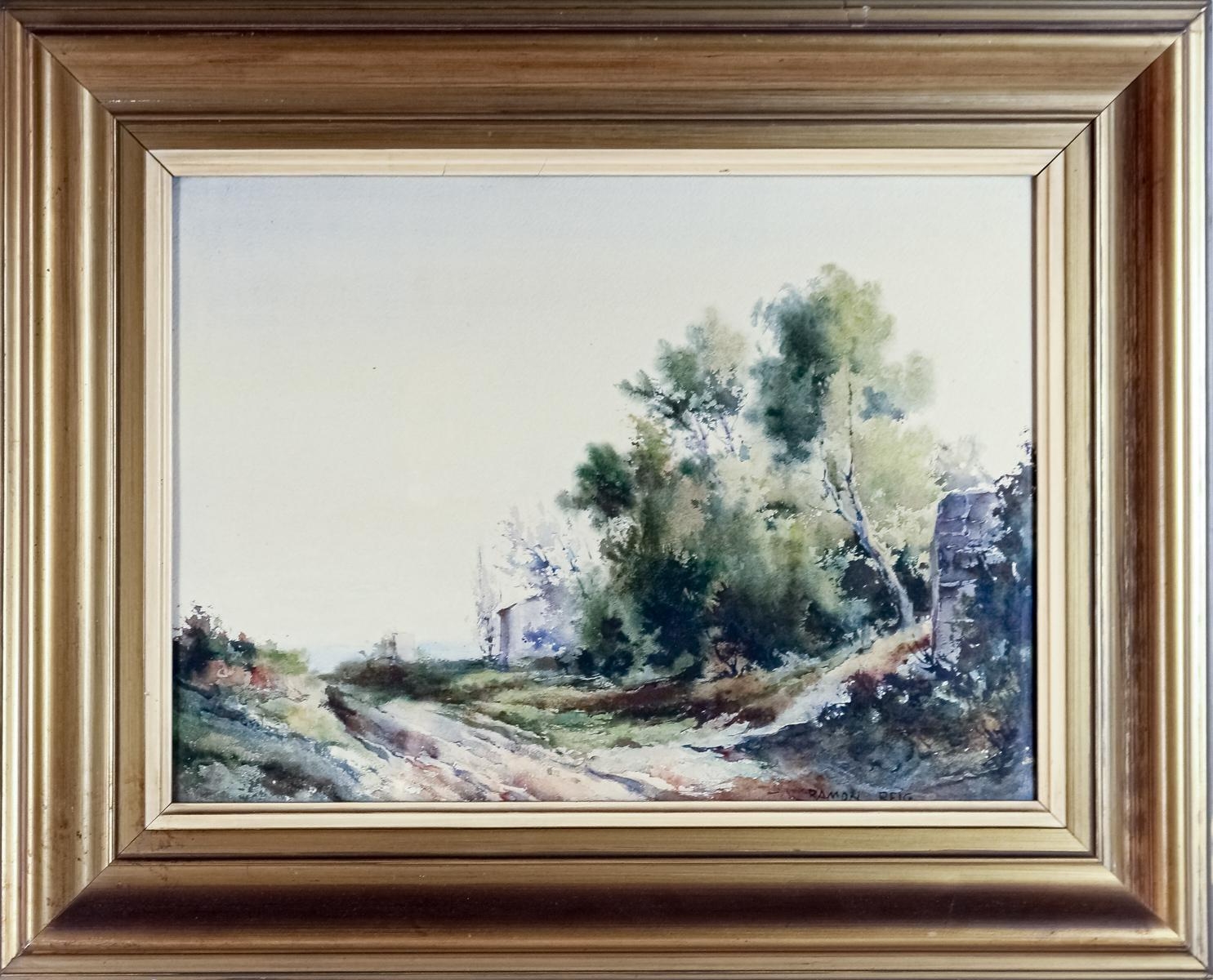 Ramon Reig Corominas | Paisaje con camino | MutualArt