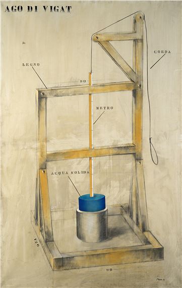 Fabrizio Plessi | Acqua solida (1971) | MutualArt