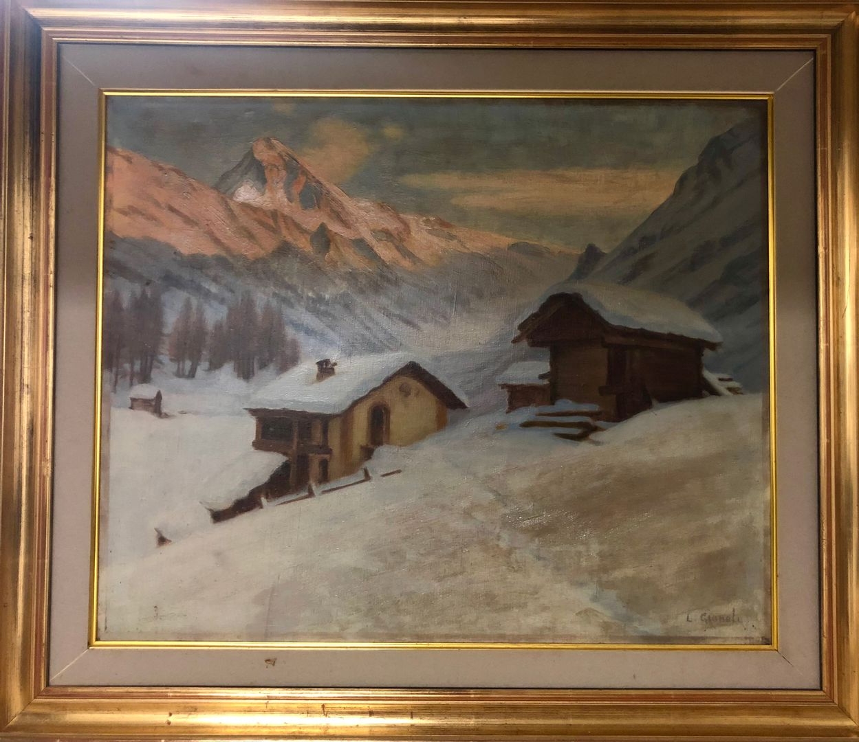Louis Gianoli | La Dent blanche | MutualArt