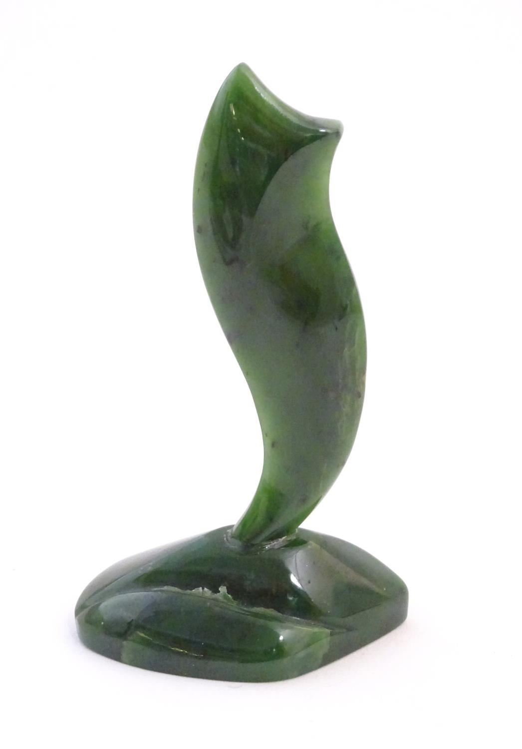 David Cleghorn | Maori jade nephrite sculpture | MutualArt