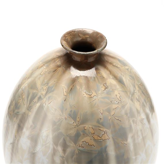 Phil Morgan | Crystalline Pottery Vase | MutualArt