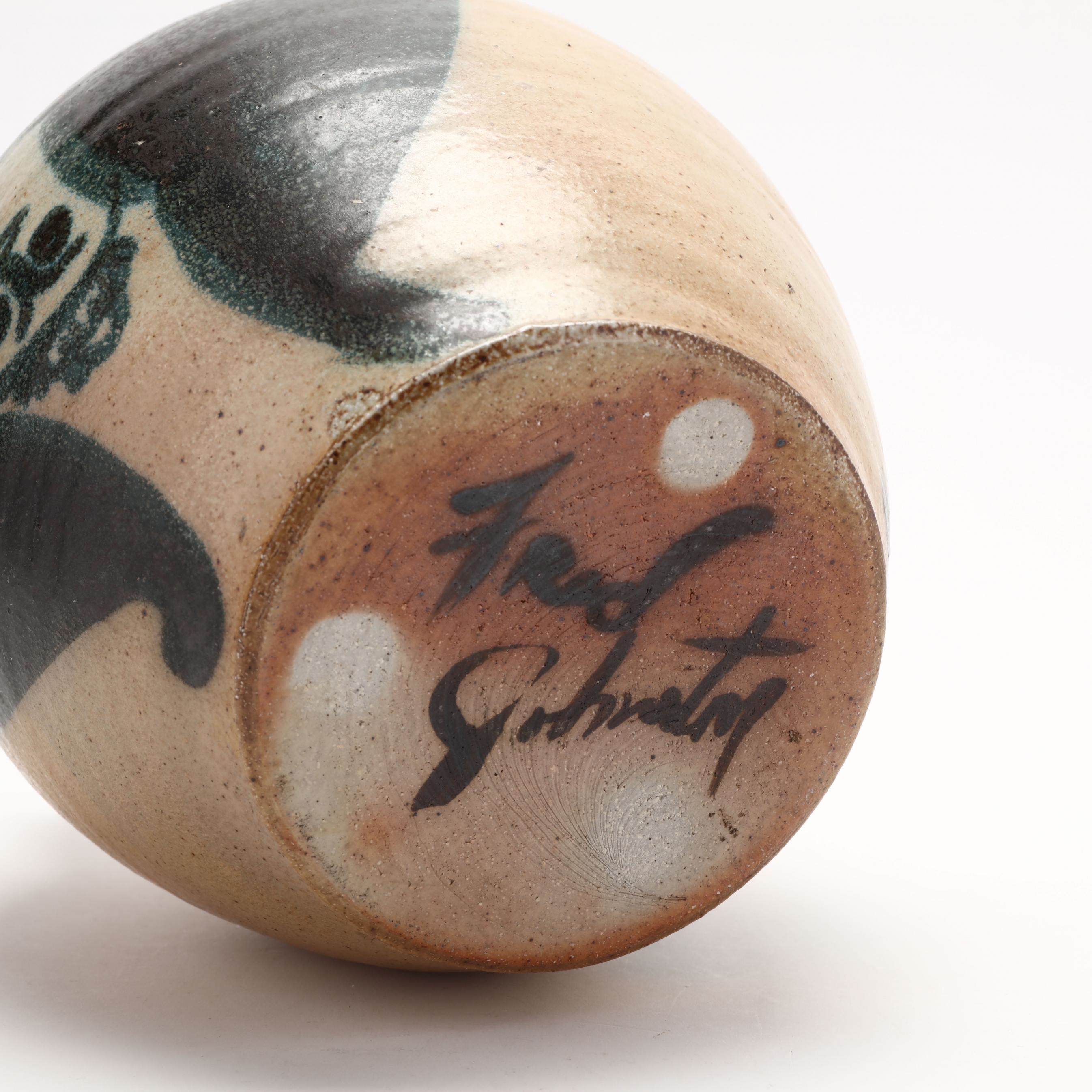 Fred Johnston | Erotic Pottery Jug | MutualArt