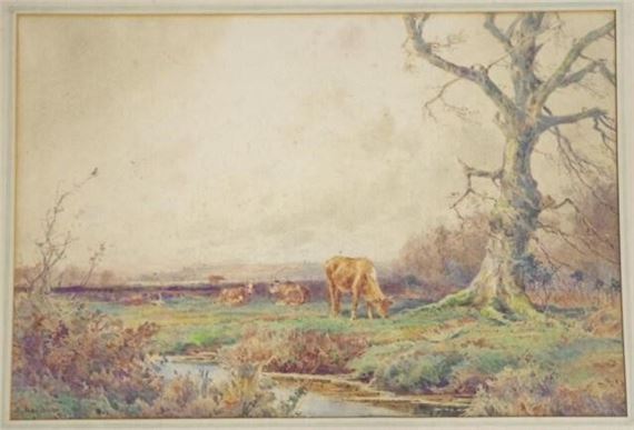 Sydney Goodwin | Grazing Cattle | MutualArt