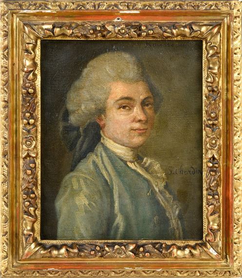 French School, 18th Century | Portrait of Jean Jacques Rousseau in a ...