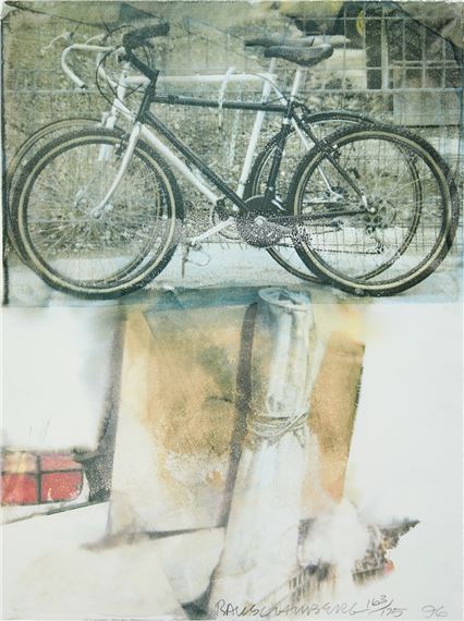 Robert Rauschenberg | Bicycle (1996) | MutualArt