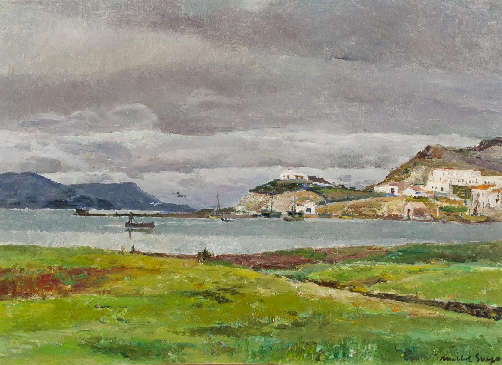 Josep Maria Mallol Suazo | Paisaje en día de lluvia | MutualArt
