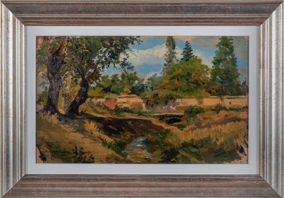 Josep Pujol | Paisaje (1917) | MutualArt