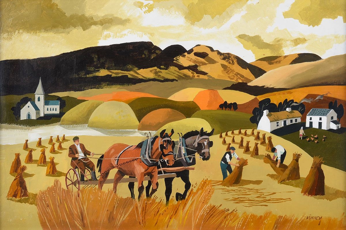 Desmond Kinney | THE CORN FIELD | MutualArt