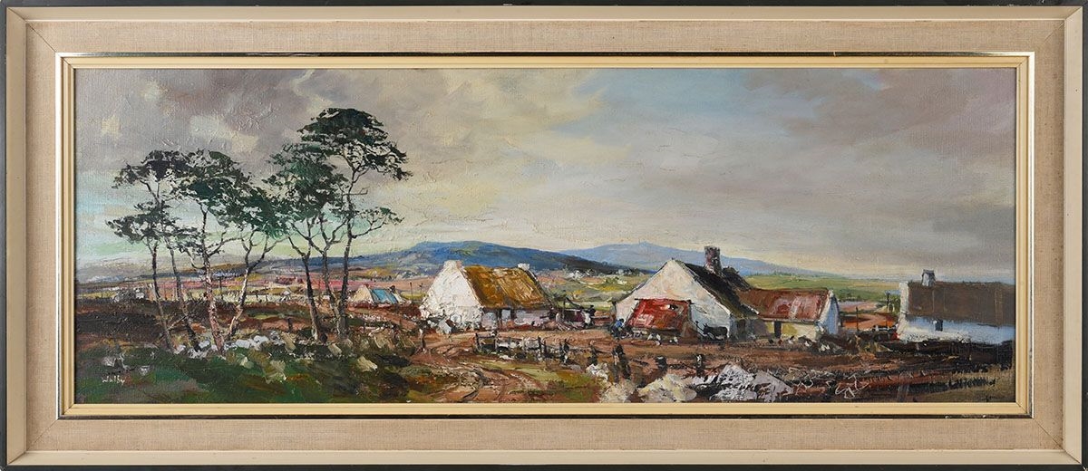 Gerald Walby | A COUNTY DOWN FARM | MutualArt