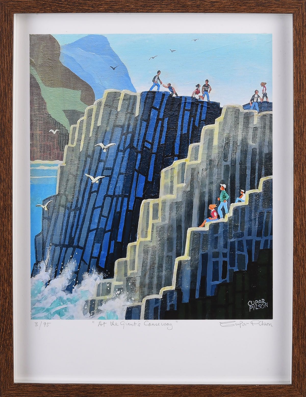 Cupar Pilson | AT THE GIANTS CAUSEWAY | MutualArt