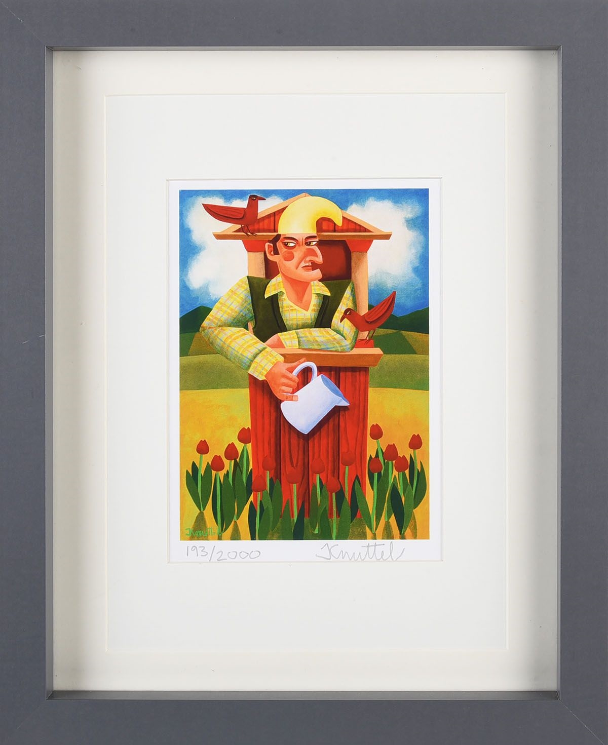Graham Knuttel | MR PUNCH IN THE GARDEN | MutualArt