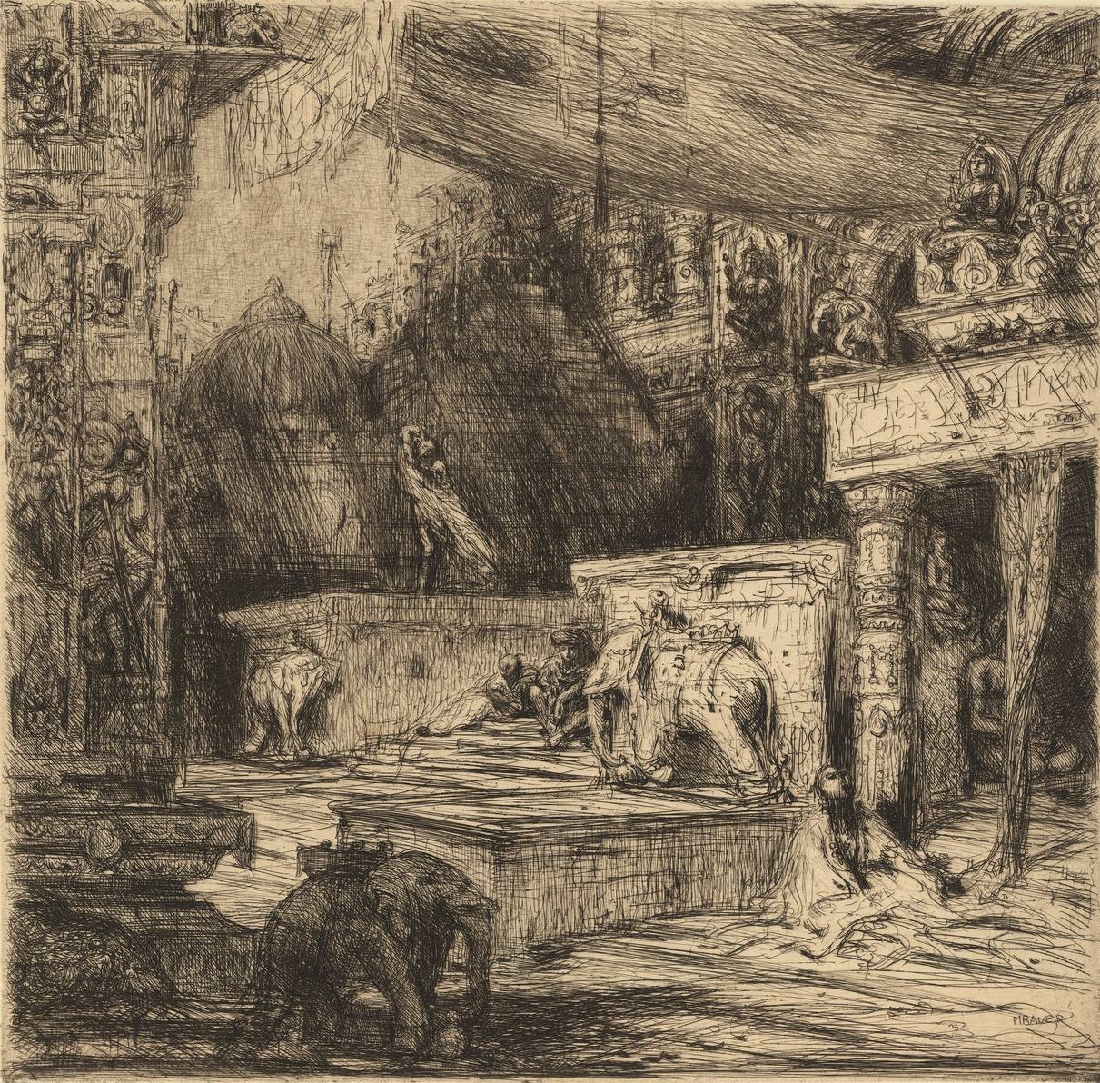 Marius Bauer | The Visit | MutualArt
