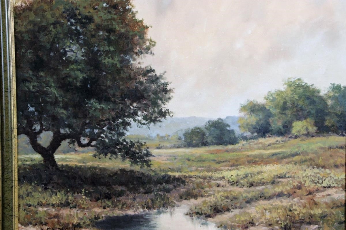 Roland D. Enright | TEXAS HILL COUNTRY LANDSCAPE | MutualArt