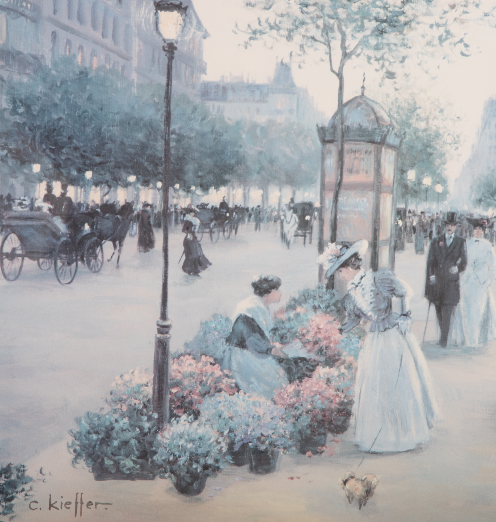 Christa Kieffer | Paris Street Scene | MutualArt